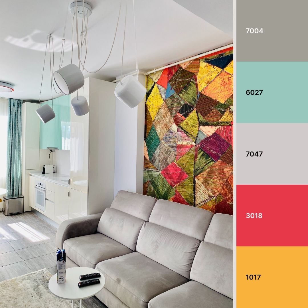 Colori da abbinare al grigio: esempi d'arredamento casa