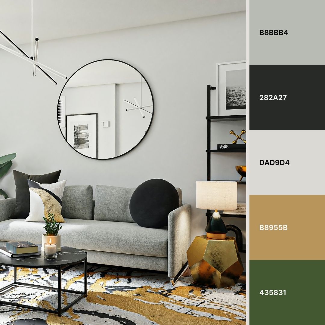 Colori da abbinare al grigio: esempi d'arredamento casa