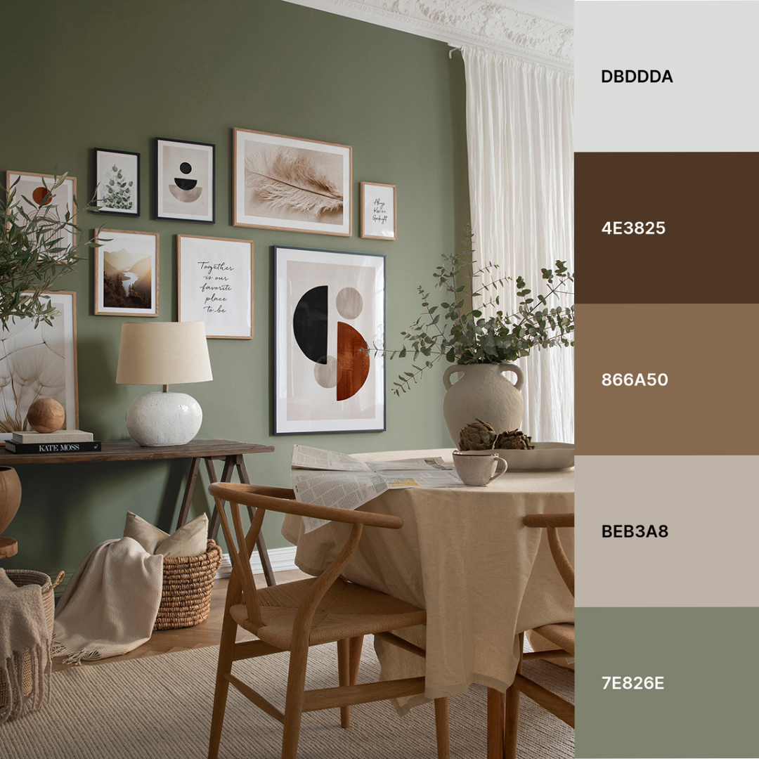 colori da abbinare al verde. 5+ esempi per le tue pareti di casa